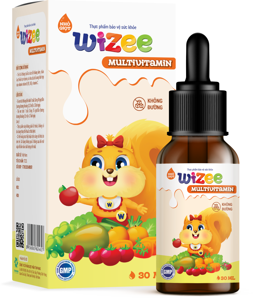 Nhỏ giọt WIZEE Multivitamin - Meracine Manufacture